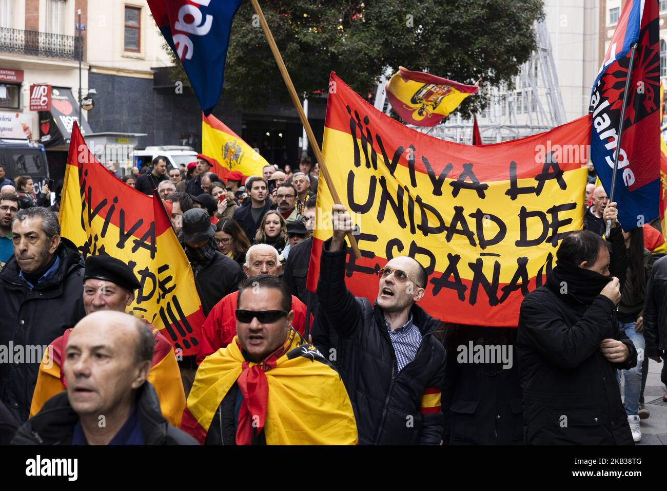 a rally commemorating the 43rd anniversary of Spain's former dictator ...