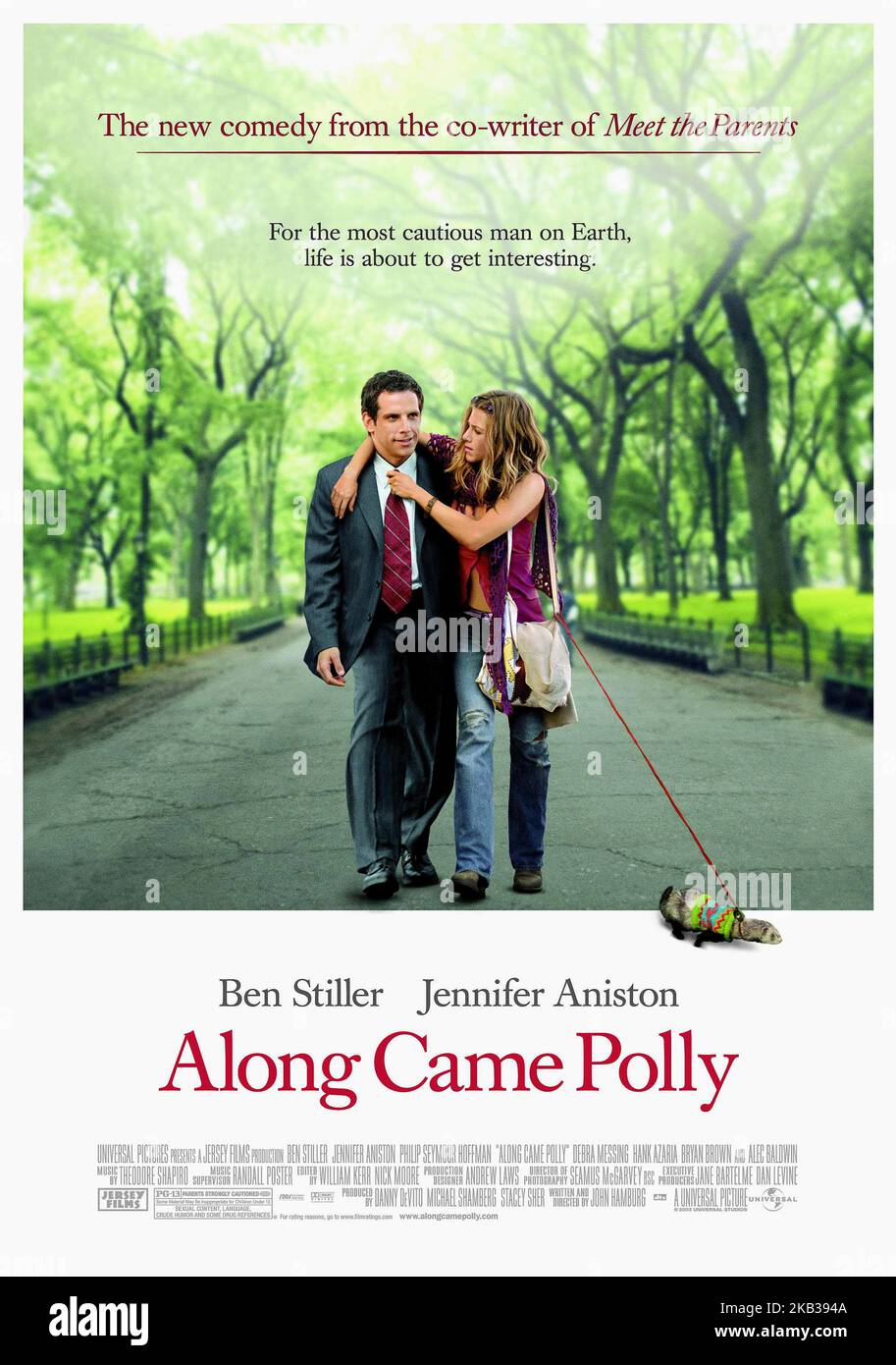 ALONG CAME POLLY, BEN STILLER, JENNIFER ANISTON, 2004 Stock Photo - Alamy