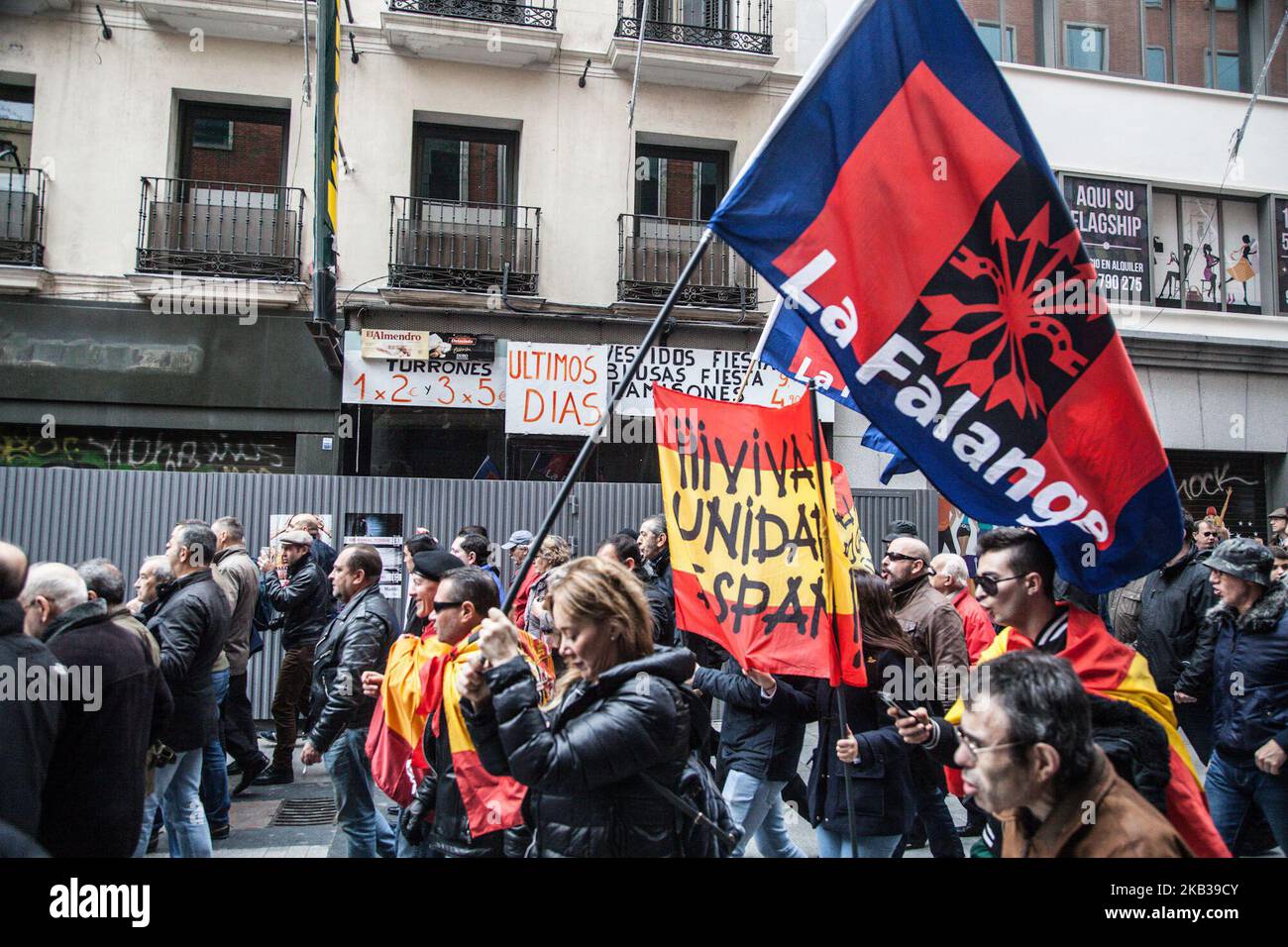 Supporters Of General Franco Gather To Commemorate The 43rd Anniversary ...