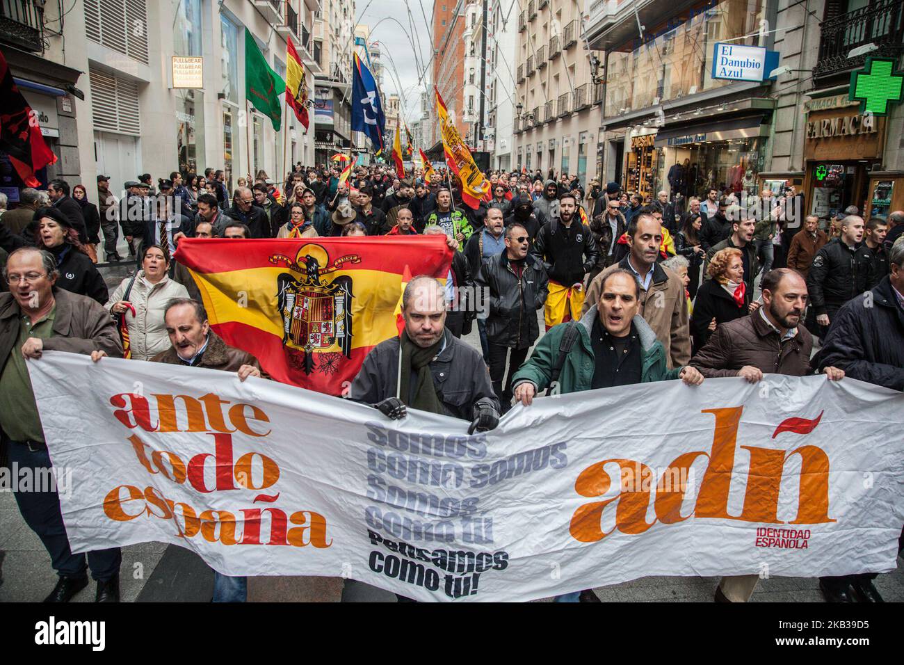 Supporters Of General Franco Gather To Commemorate The 43rd Anniversary ...