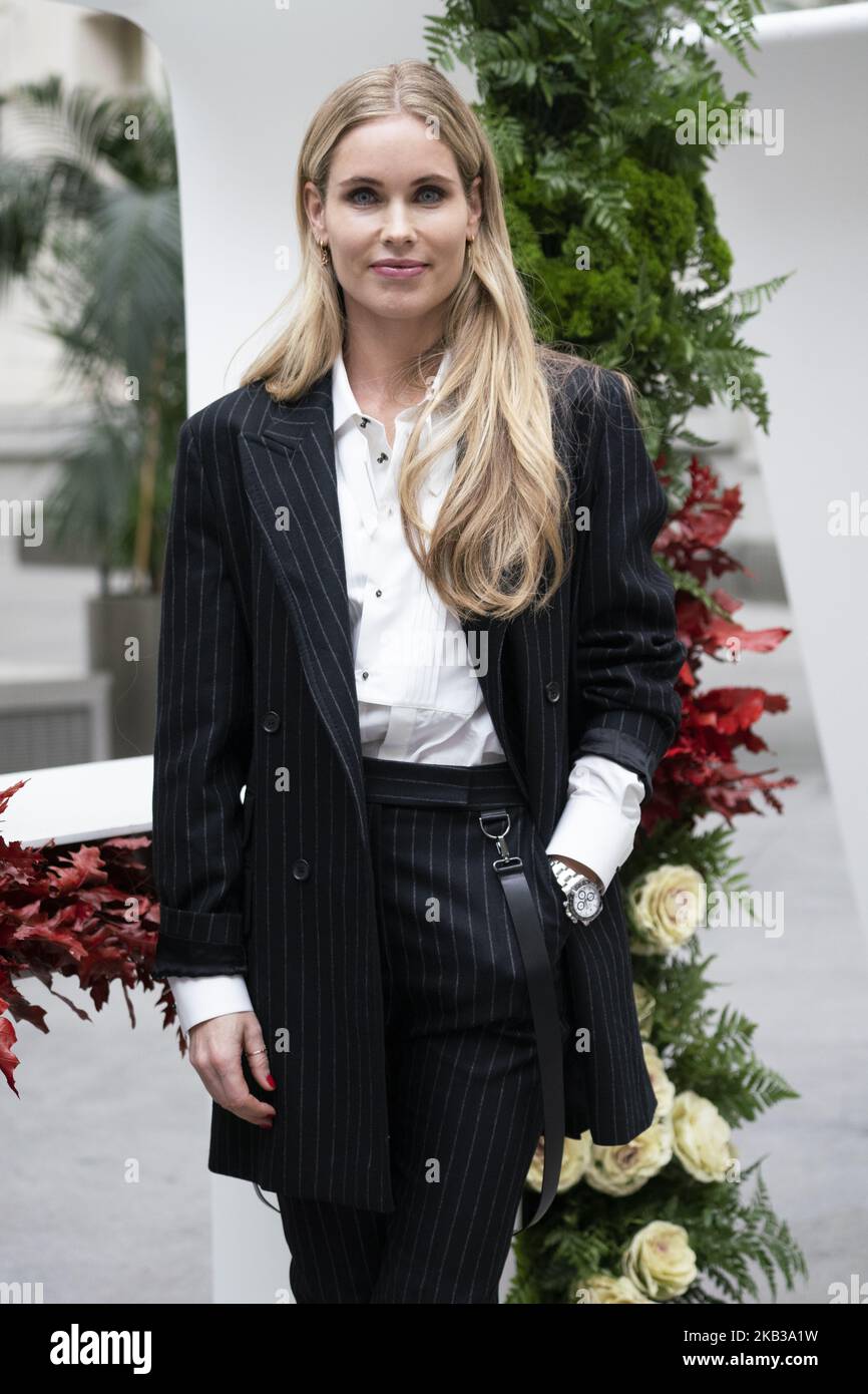 Model Helen Svedin attends the presentation of the sixth edition of ...