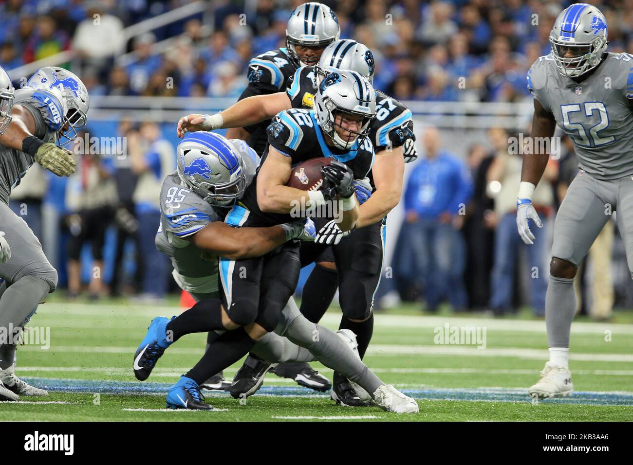 Christian mccaffrey panthers hi-res stock photography and images - Alamy