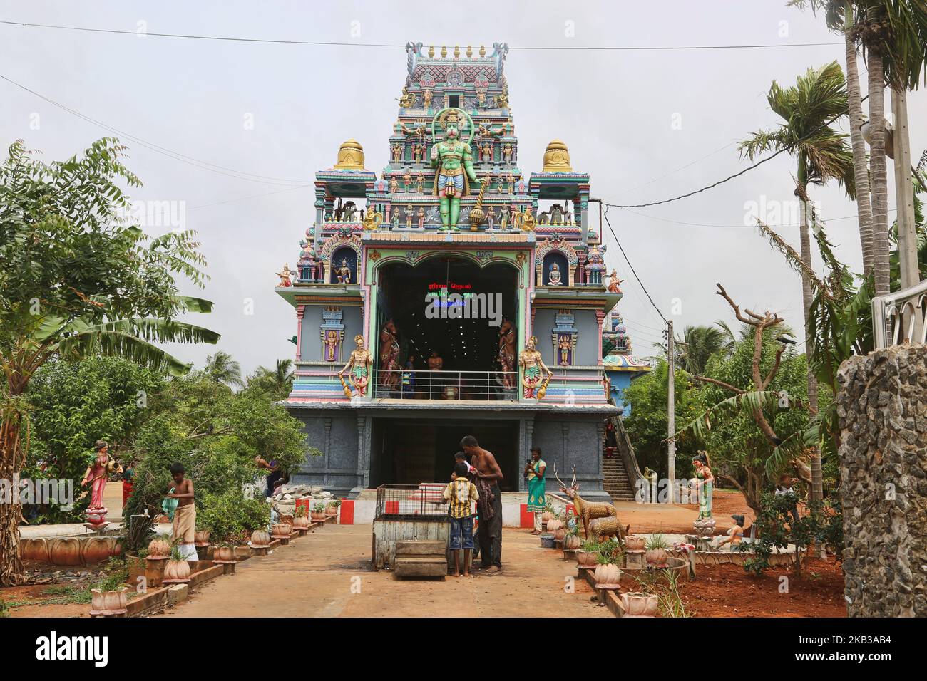 Maruthanamadam Anjaneyar Temple (Maruthanamadam Anjanajar Kovil) in the ...