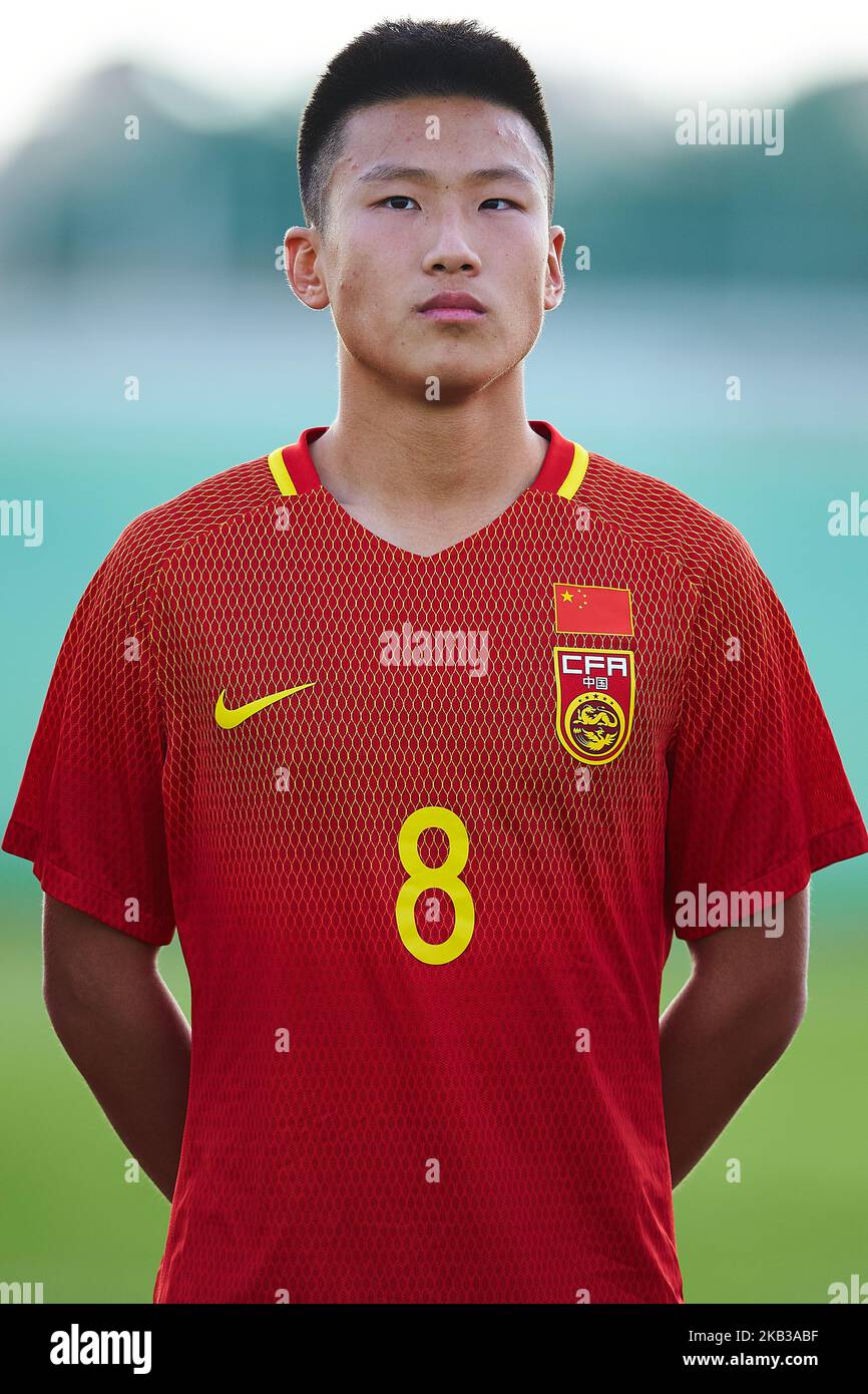 Zhao Jianbo of China during the international friendly match between ...