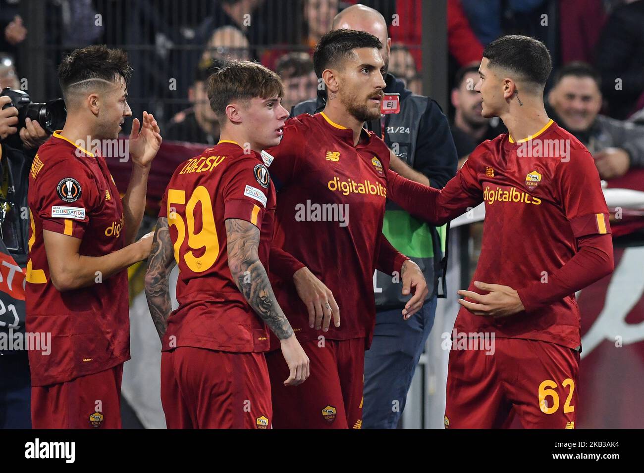 3rd November 2022; Stadio Olimpico, Rome, Italy: Uefa Europa League, AS ...