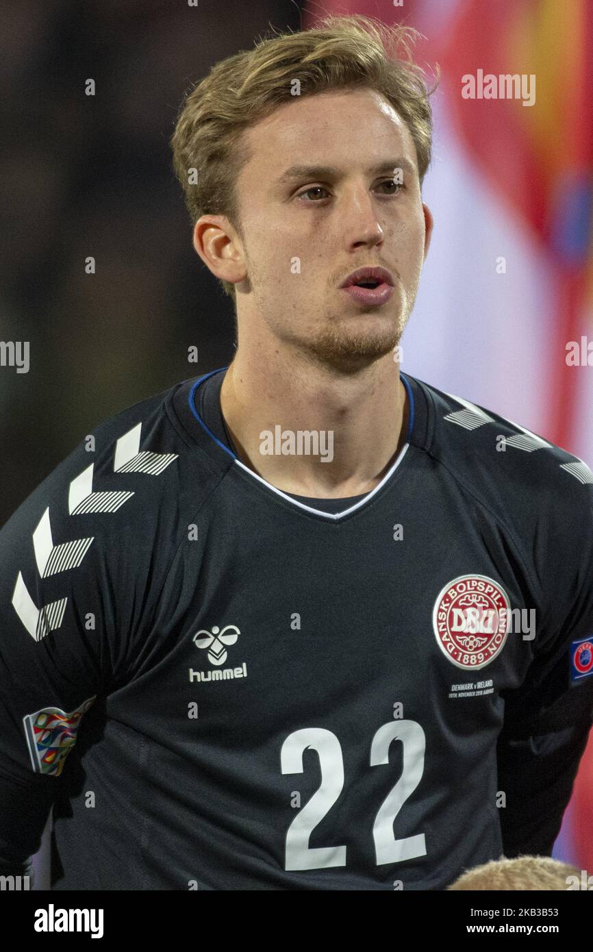 Frederik Ronnow of Denmark during the UEFA Nations League B Group 4 ...
