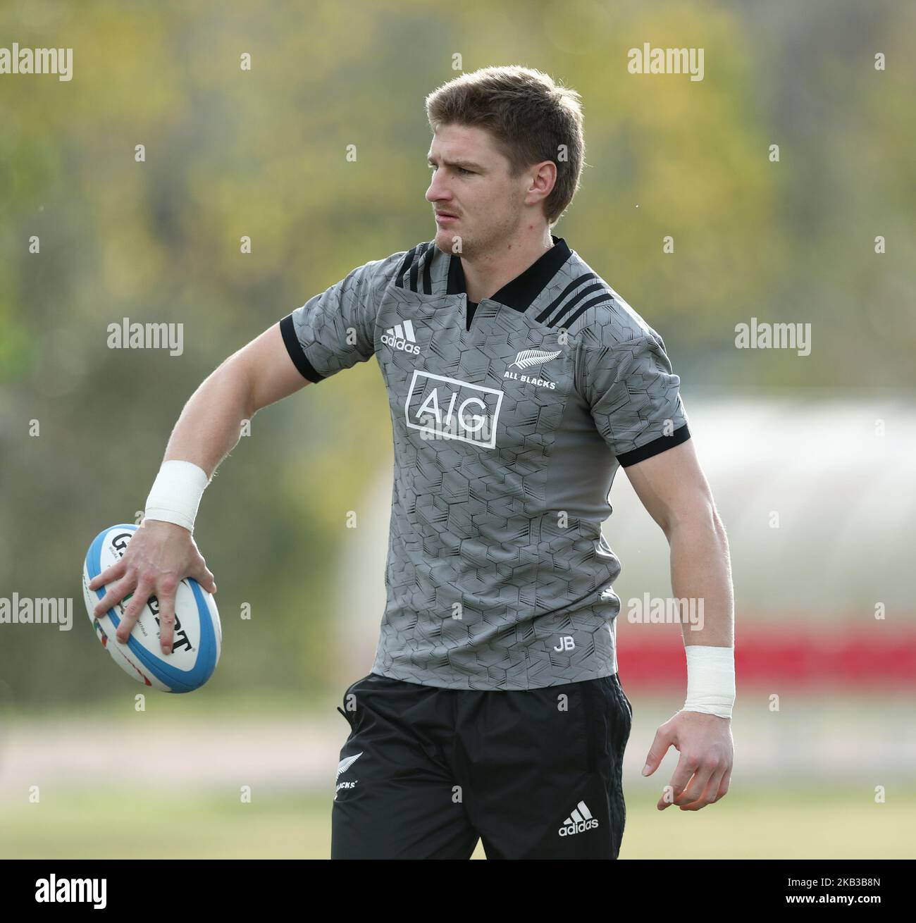 Rugby All Blacks training - Vista Norther Tour Jordie Barrett at ...