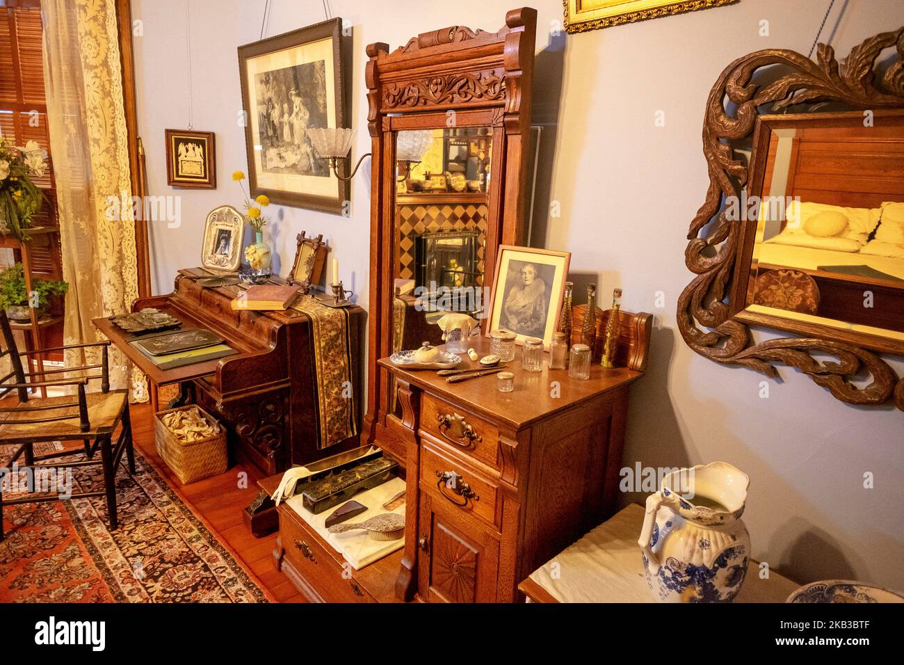 Interior of Craigdarroch Castle, Victoria, British Columbia, Canada ...