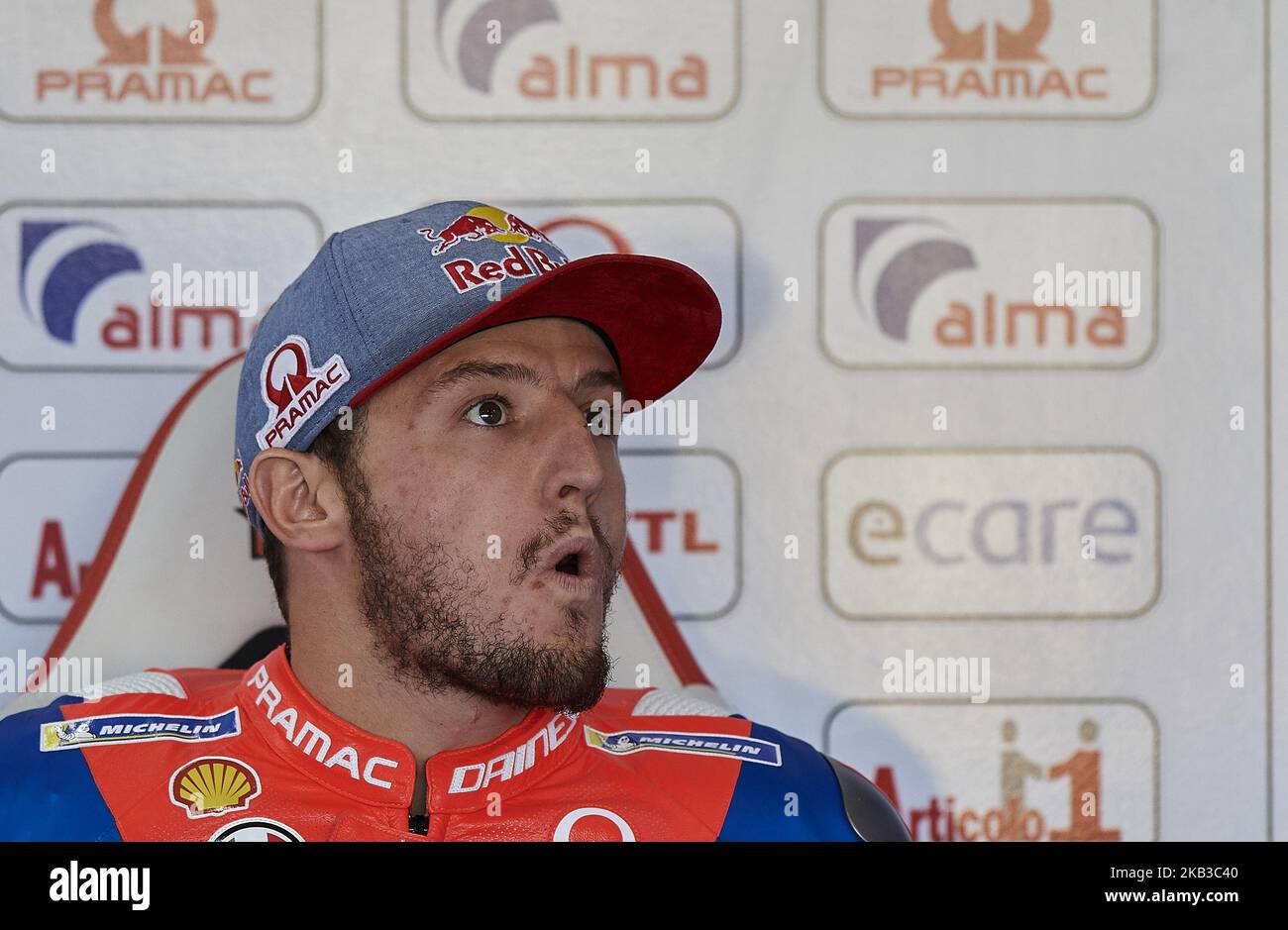 Jack Miller (43) of Australia and Alma Pramac Racing Ducati during the ...