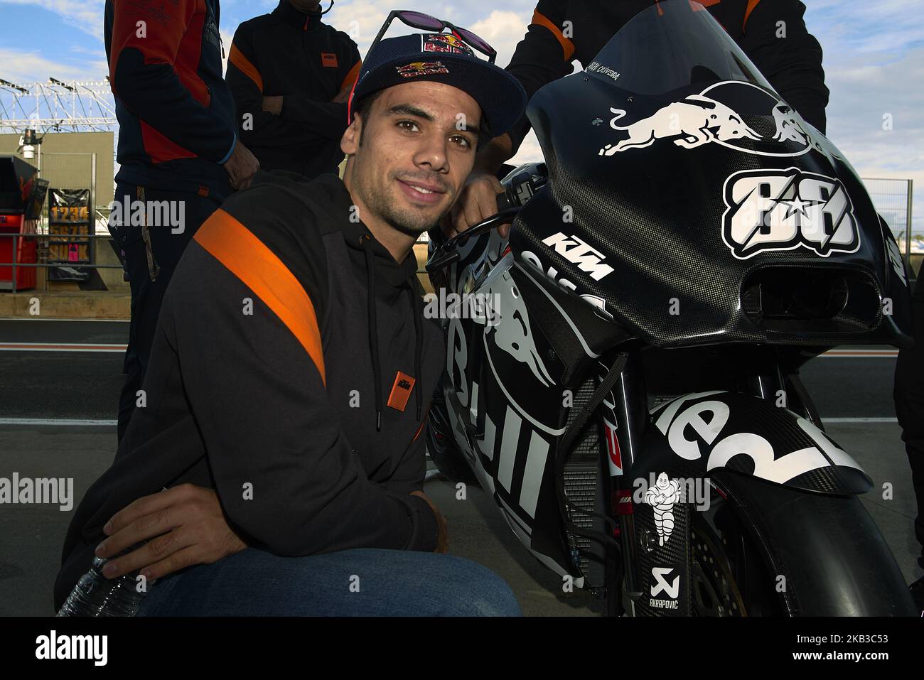 Miguel Oliveira (88) of Portugal and Red Bull KTM Tech3 during the ...