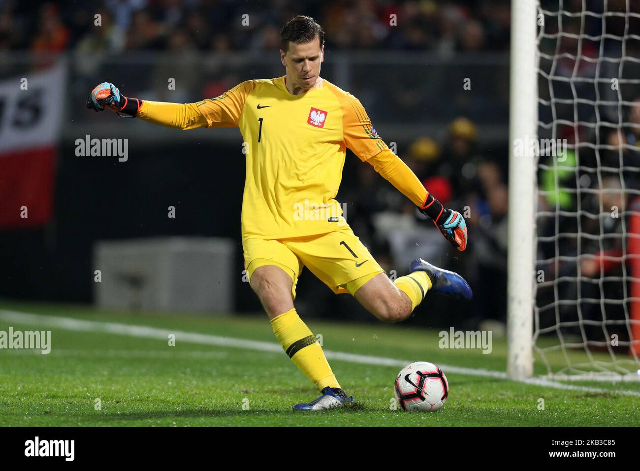 Wojciech Szczesny goalkeeper of Poland in action during the UEFA ...