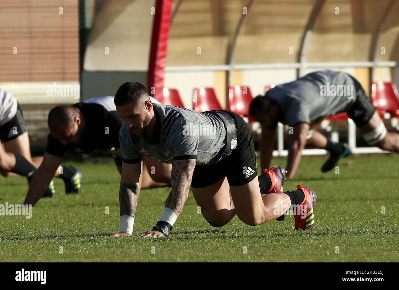 Rome rugby northern tour all blacks new zealand training train hi-res ...