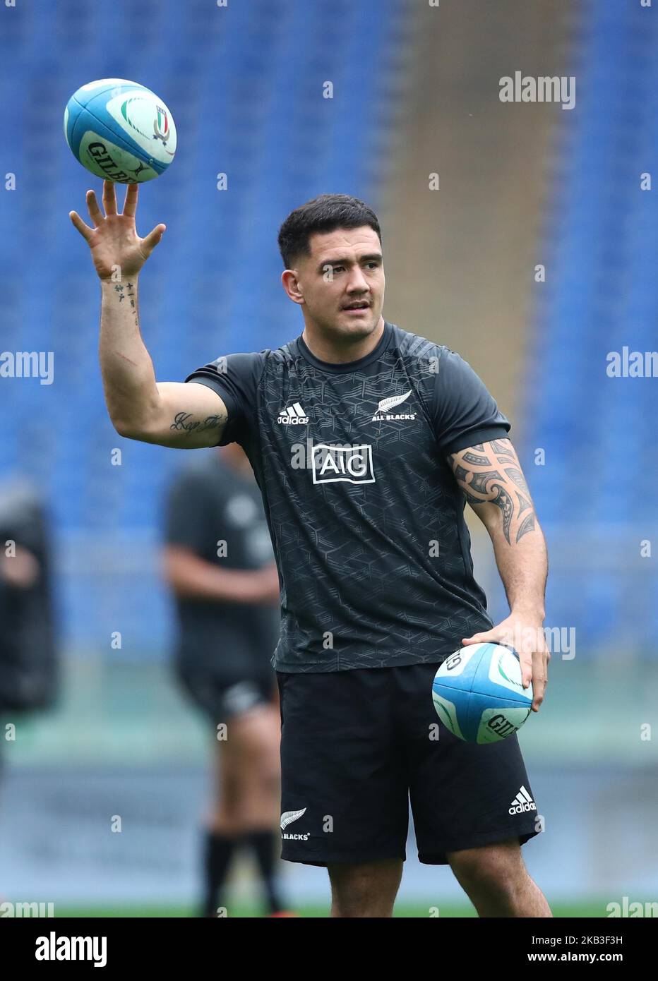 Rugby All Blacks captains run - Cattolica Test Match Codie Taylor at ...