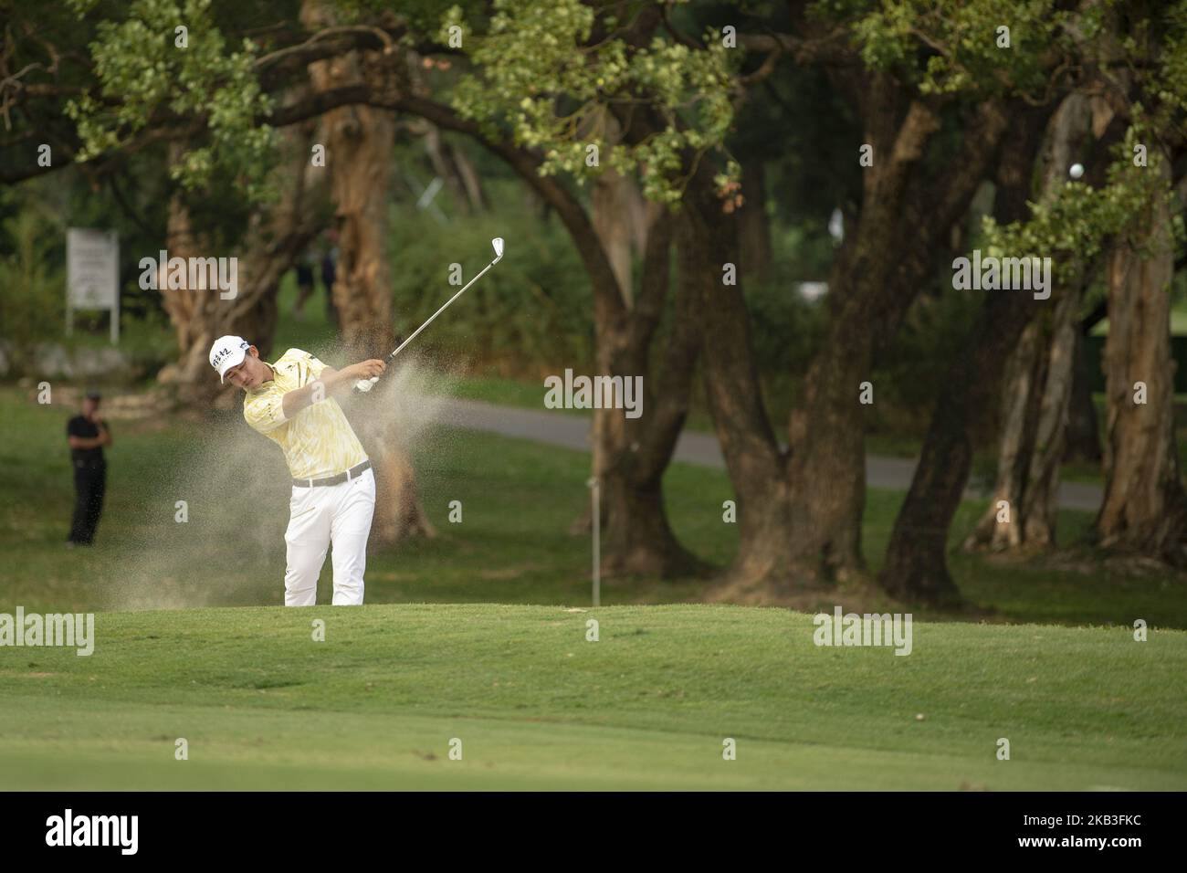 A photo Showing Korean Golf PLayer Hyowon Park during a Golf Game in ...