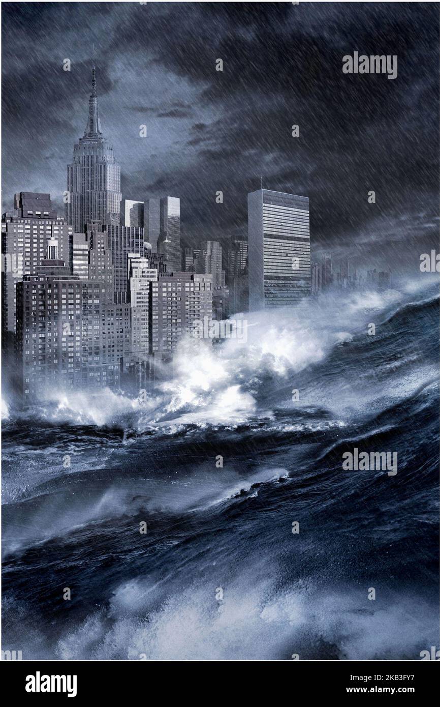 THE DAY AFTER TOMORROW, TIDAL WAVE HITS NEW YORK, 2004 Stock Photo - Alamy