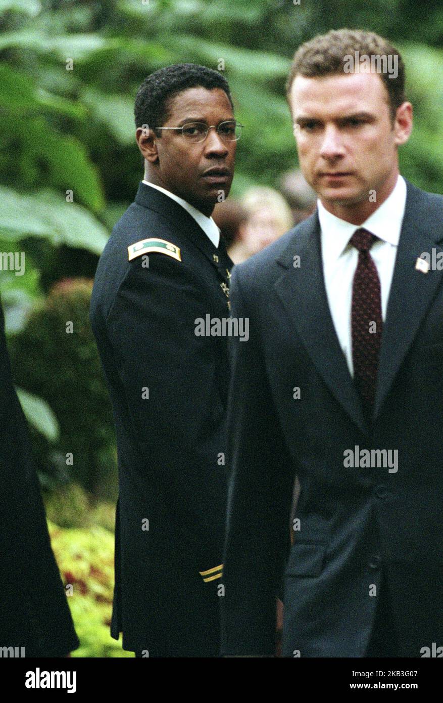 THE MANCHURIAN CANDIDATE, DENZEL WASHINGTON, LIEV SCHREIBER, 2004 Stock ...