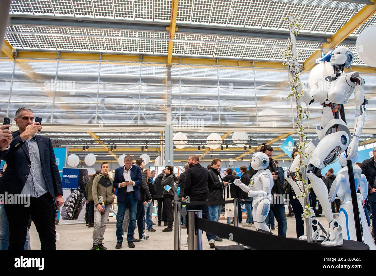 The unique robots of Smartrobot.solutions including the dancing cyborg ...