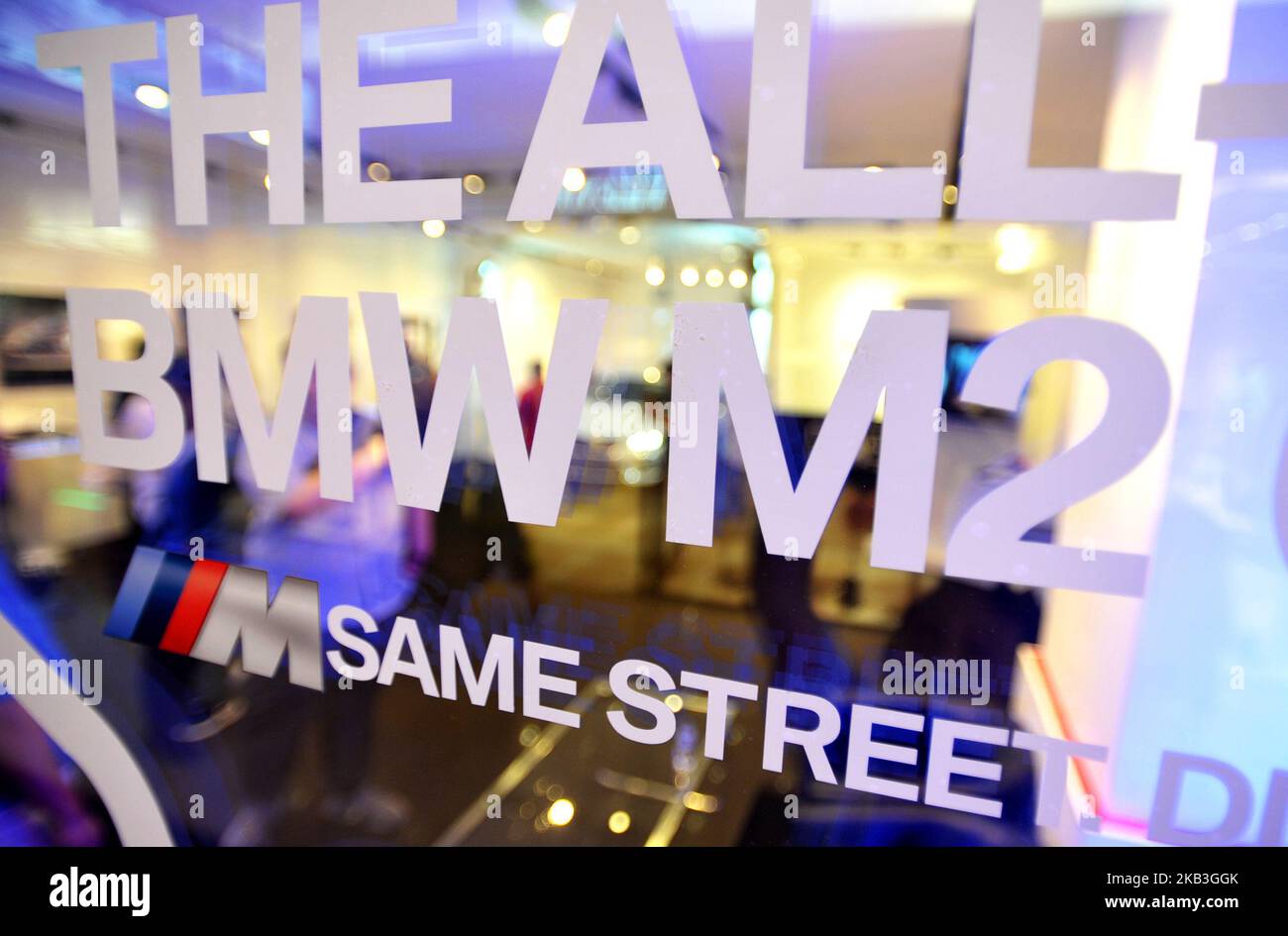 Buyers watch the All-New car The new BMW M2 Competition was launched in ...