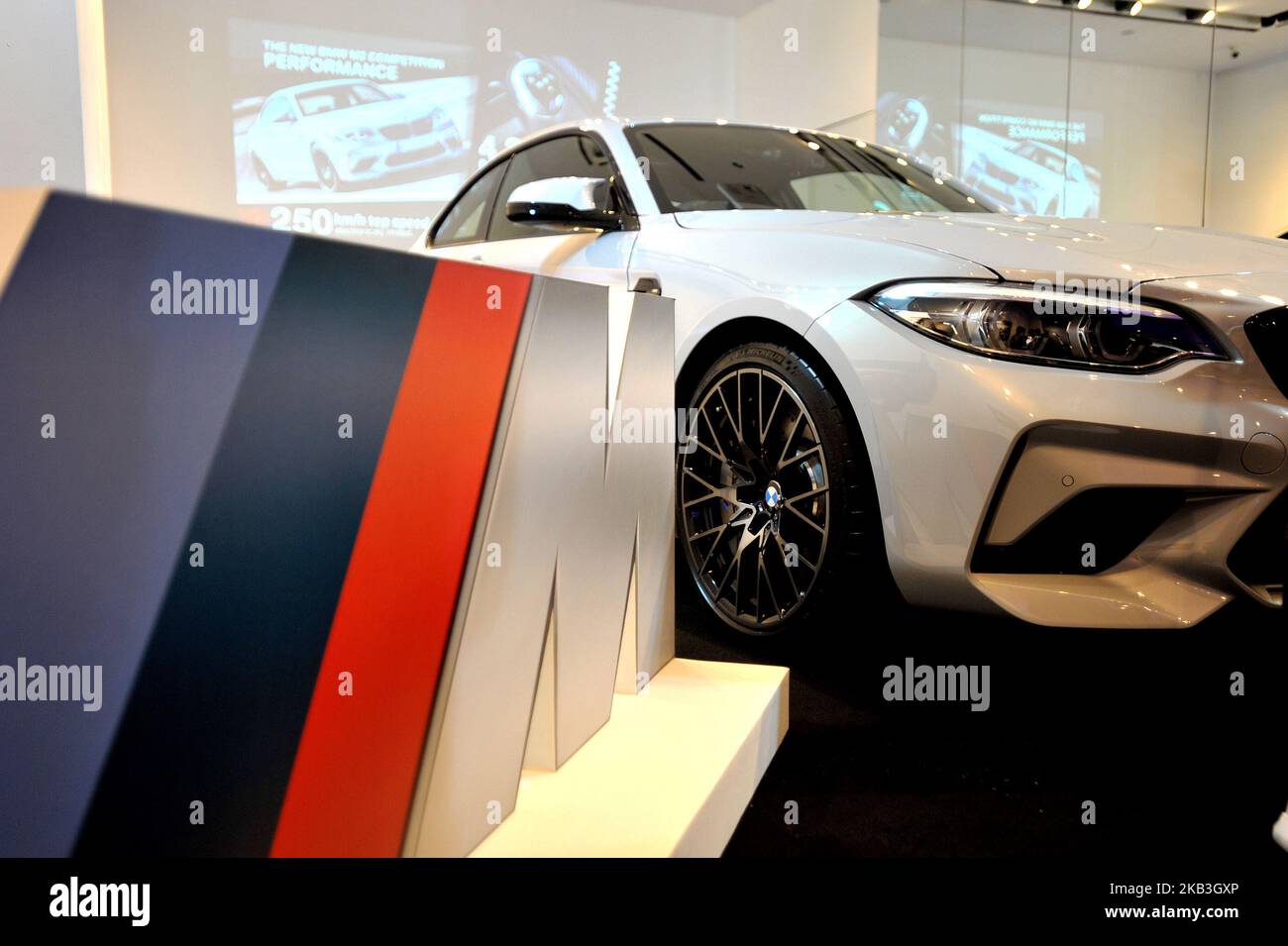 Buyers watch the All-New car The new BMW M2 Competition was launched in ...