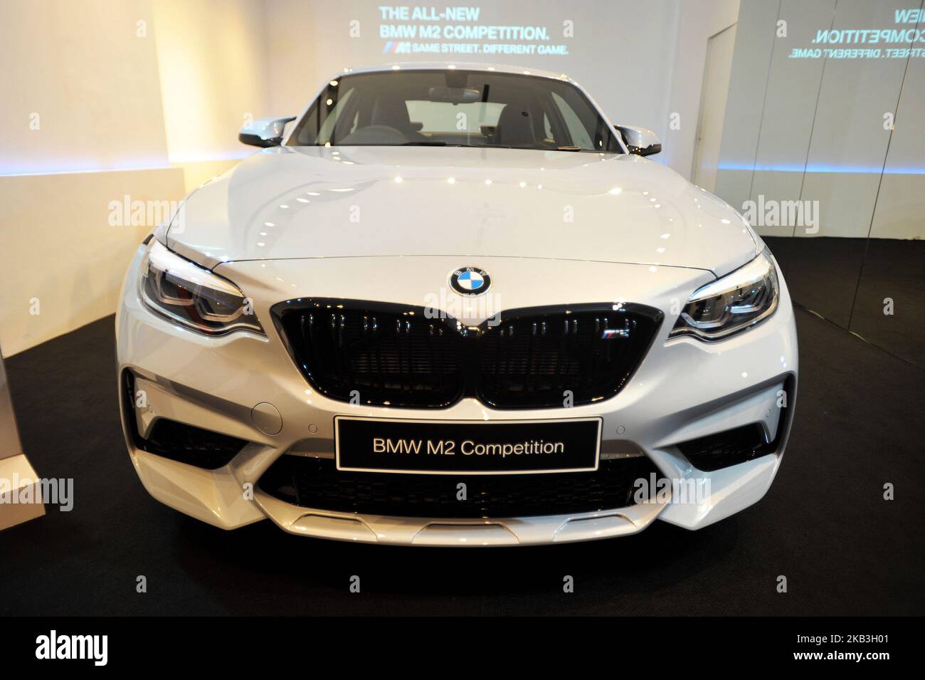 Buyers watch the All-New car The new BMW M2 Competition was launched in ...