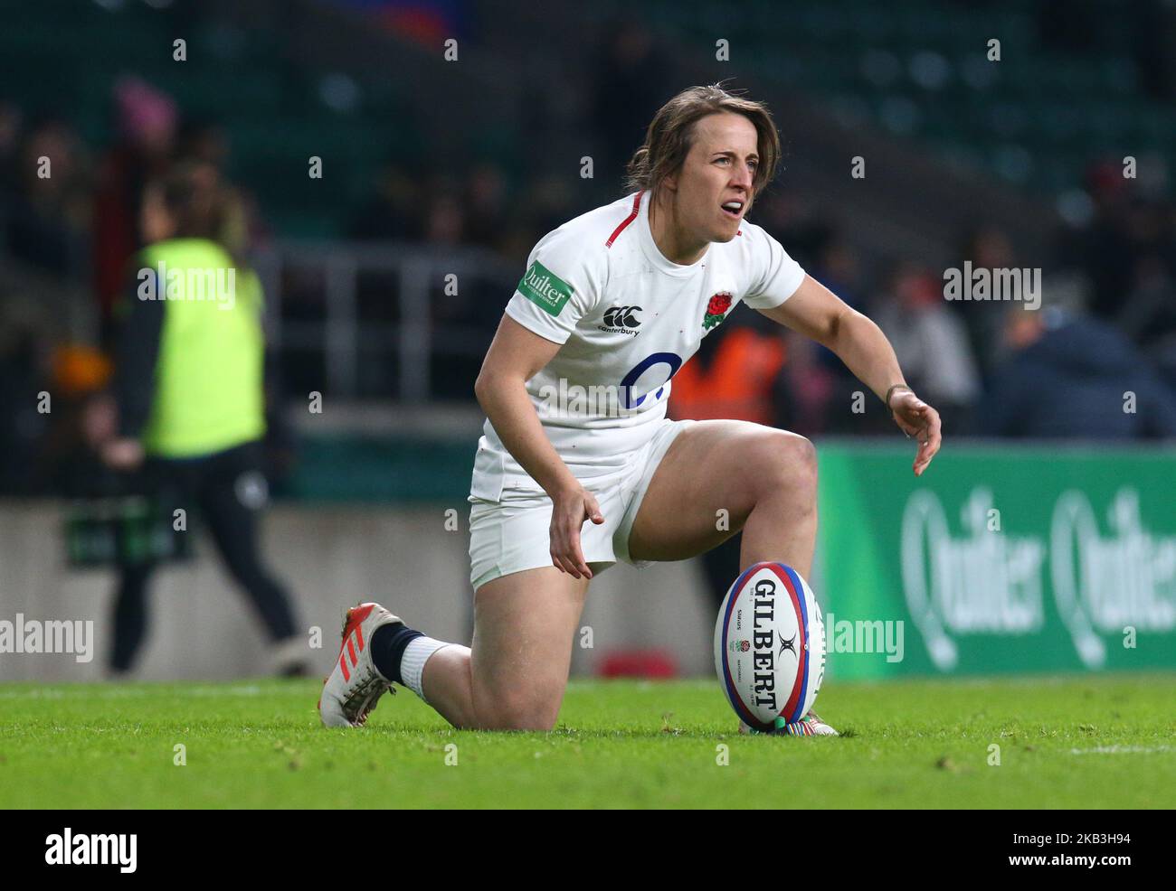 Katy Daley-McLean of England Women during Quilter International between ...