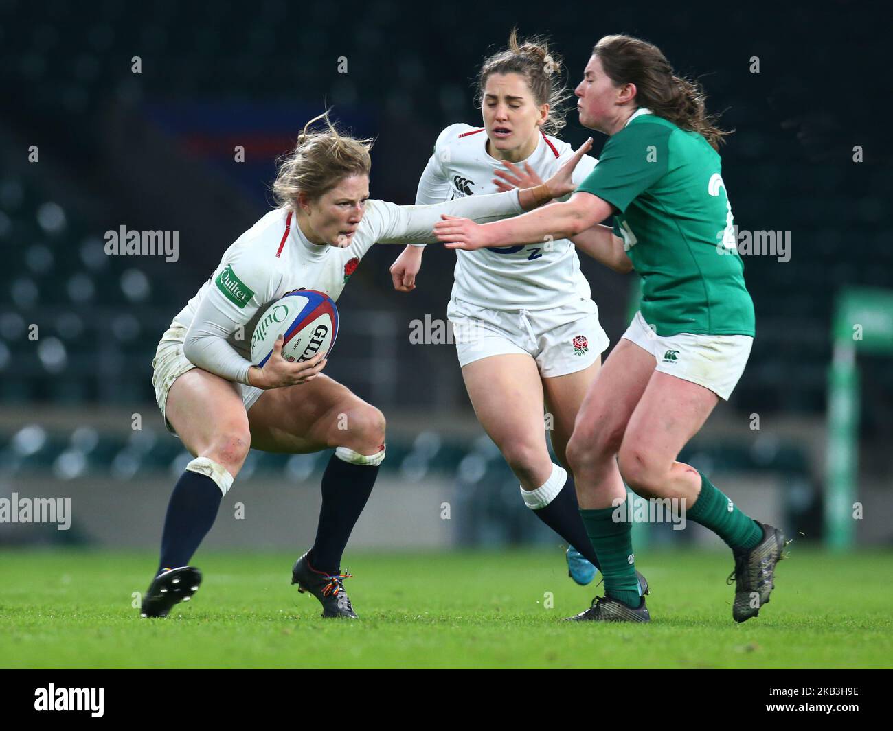 Lydia Thompson of England Women during Quilter International between ...