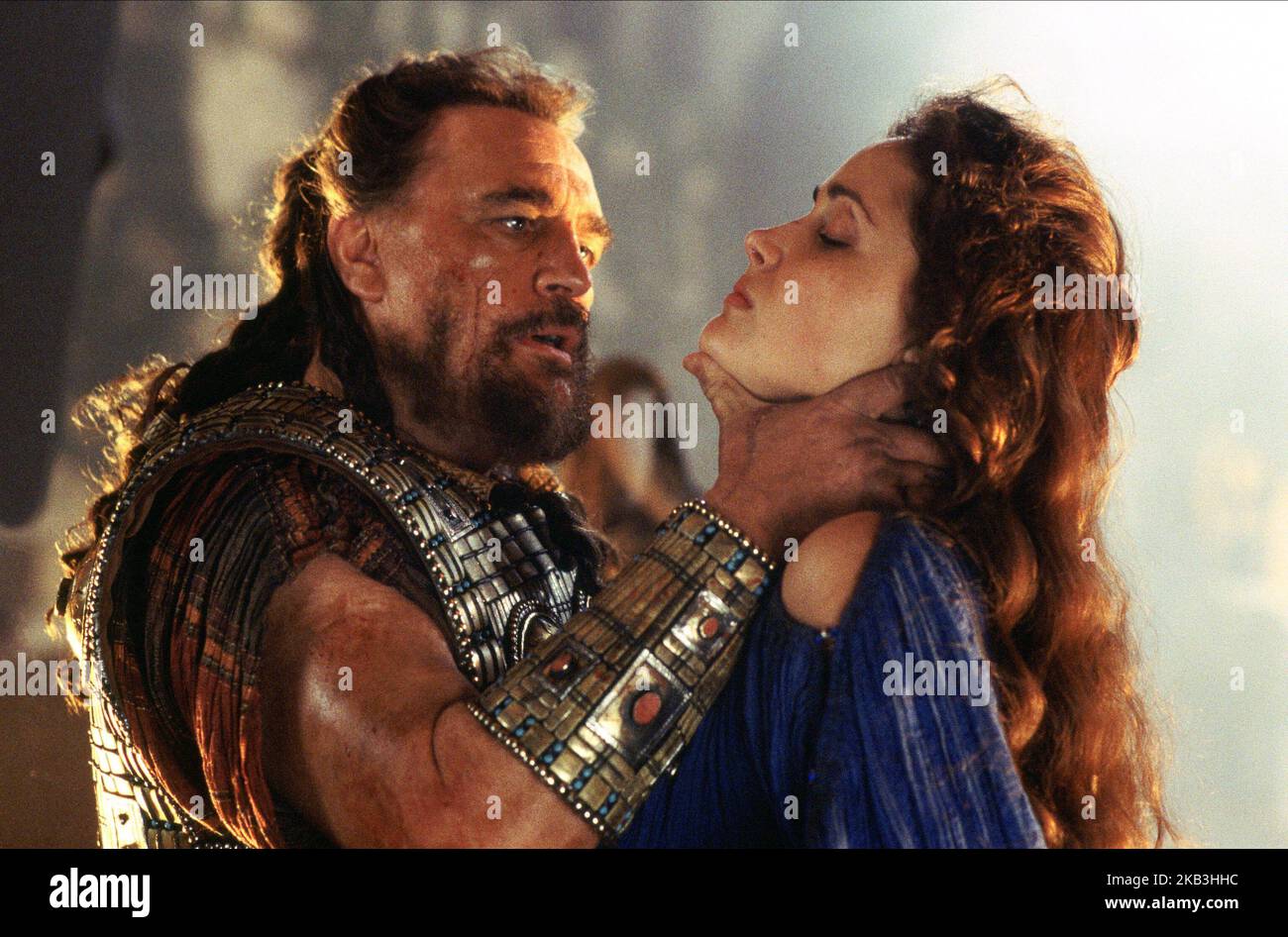 TROY, BRIAN COX, SAFFRON BURROWS, 2004 Stock Photo - Alamy