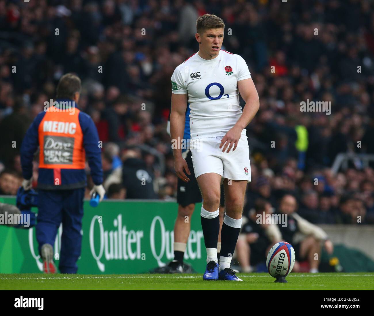 London, UK, 24 November, 2018 Owen Farrell of England during Quilter ...