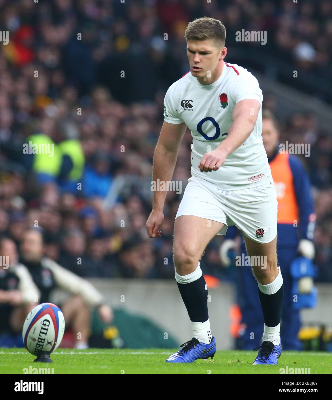 London, UK, 24 November, 2018 Owen Farrell of England during Quilter ...