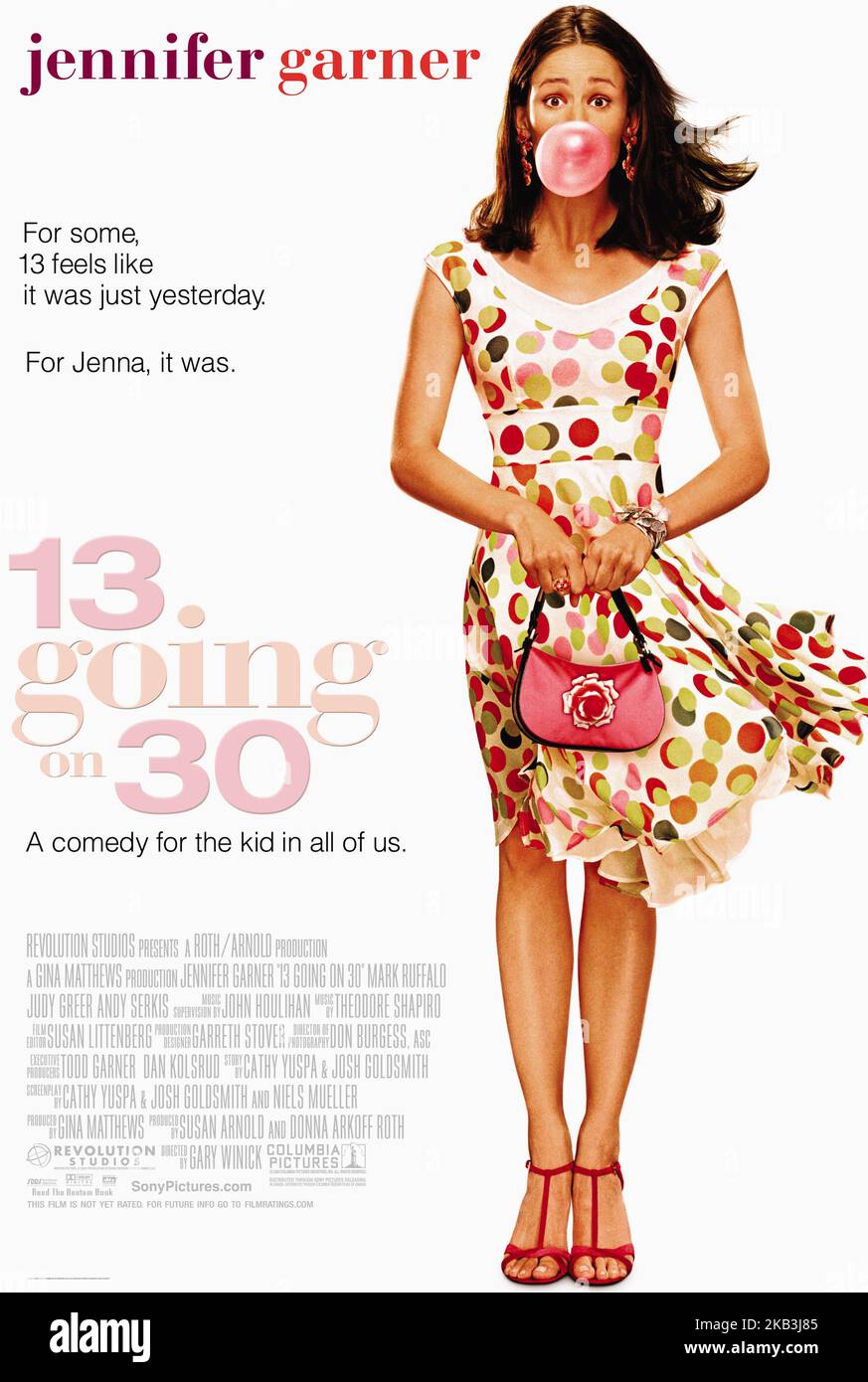 13 GOING ON 30, JENNIFER GARNER, 2004 Stock Photo - Alamy