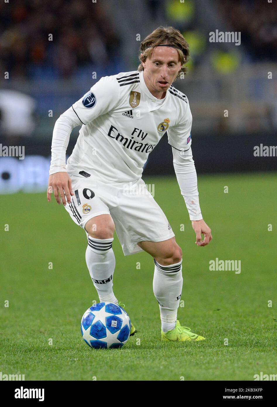 Luka Modric during the UEFA Champions League match group G between AS ...