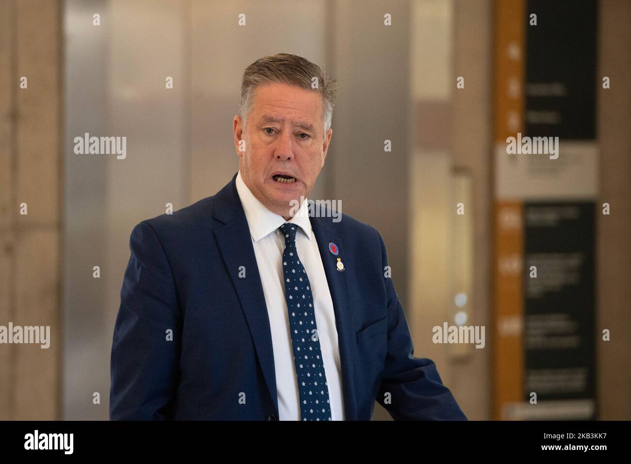 Edinburgh, Scotland, UK. 3rd Nov, 2022. PICTURED: Keith Brown MSP ...