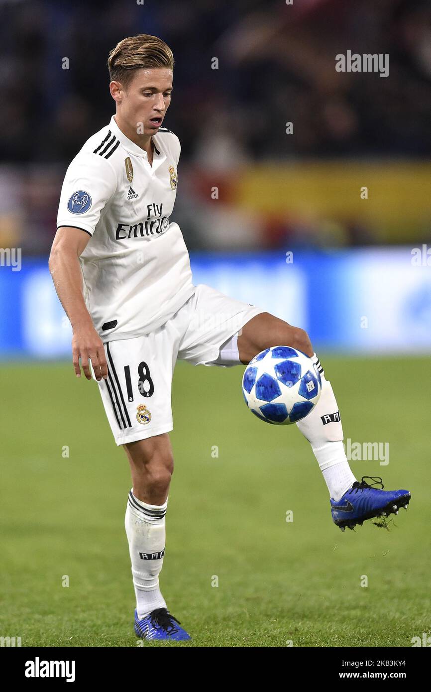 Marcos Llorente of Real Madrid during the UEFA Champions League match ...