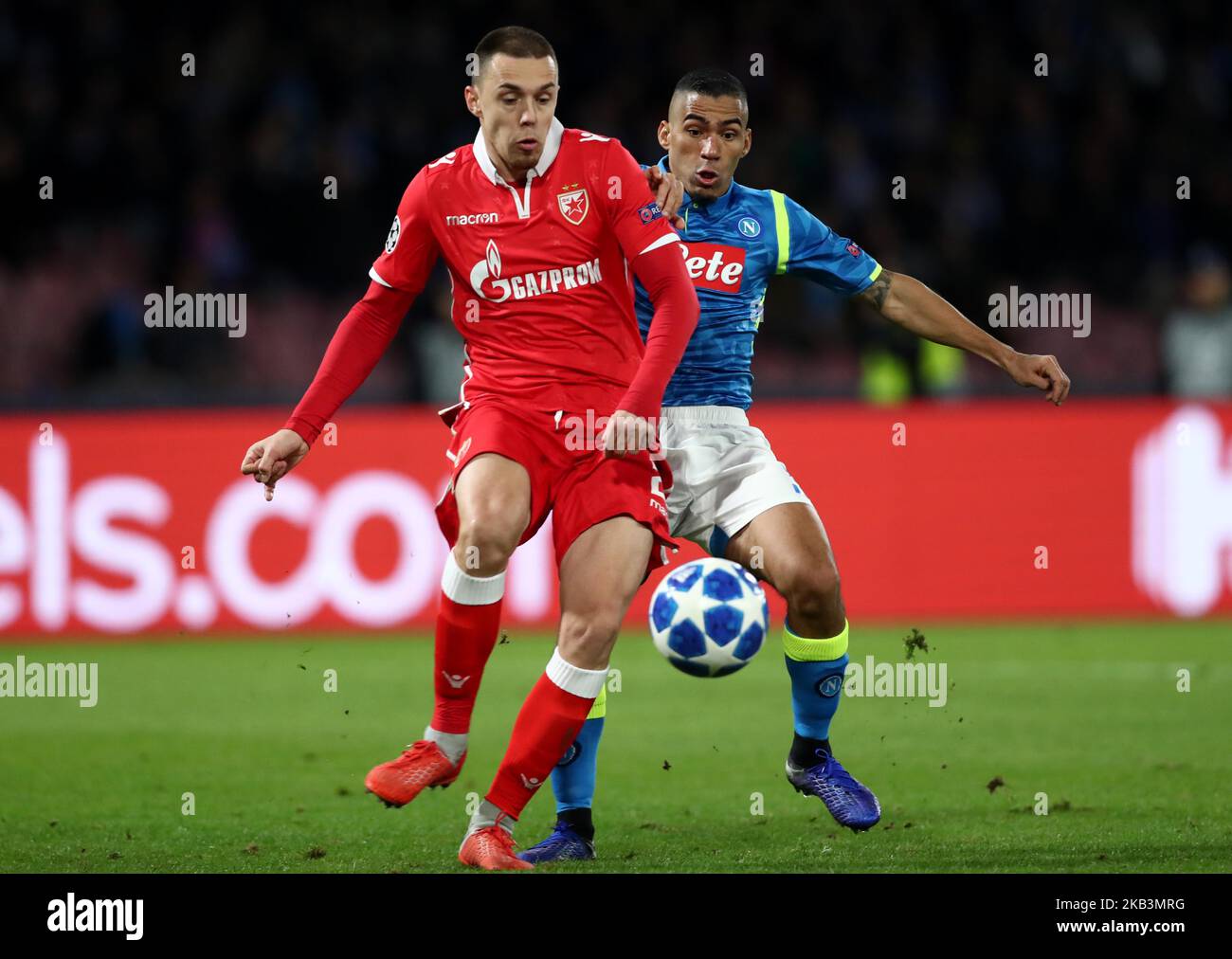 SSC Napoli - FK Crvena zvezda : UEFA Champions League Group C Veljko ...