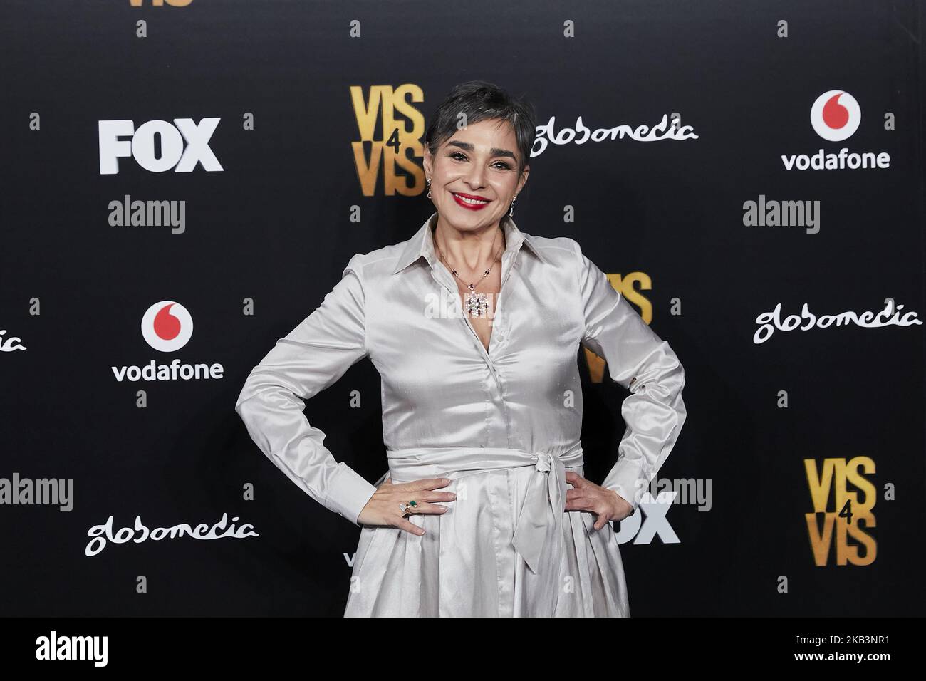 Maria Isabel Diaz attends to Vis a Vis season 4 premiere at Callao City ...