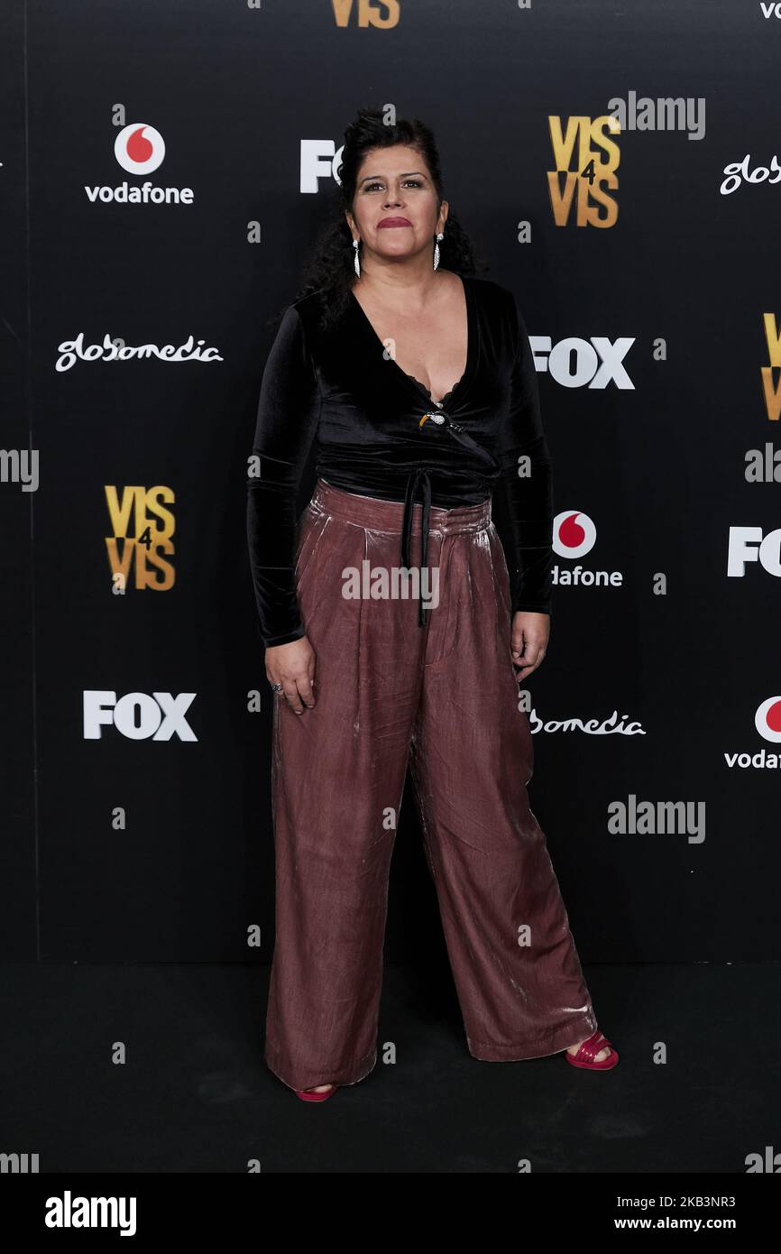 Laura Baena attends to Vis a Vis season 4 premiere at Callao City ...