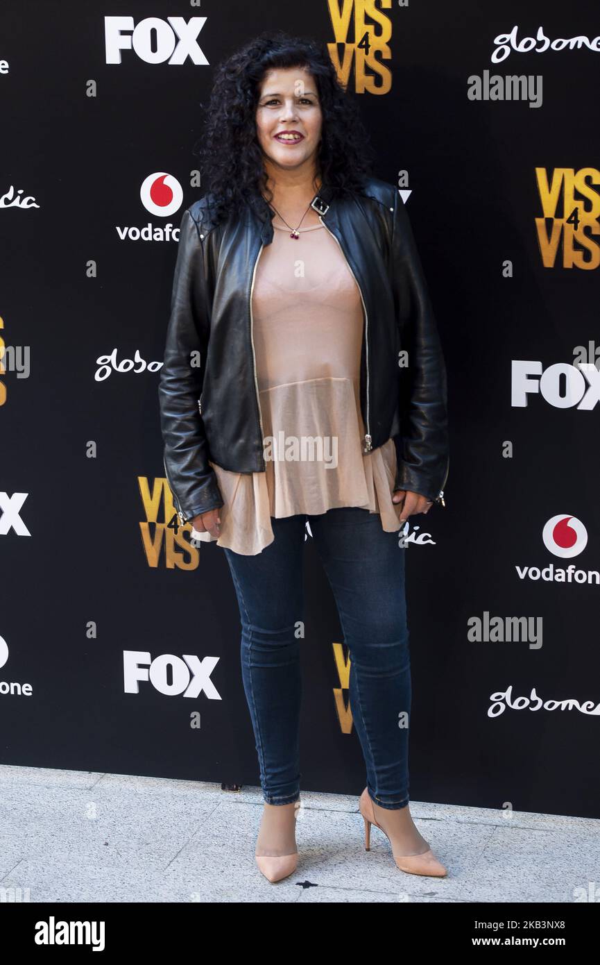 Actress Laura Baena attends to presentation of Season 4 of Vis a Vis ...