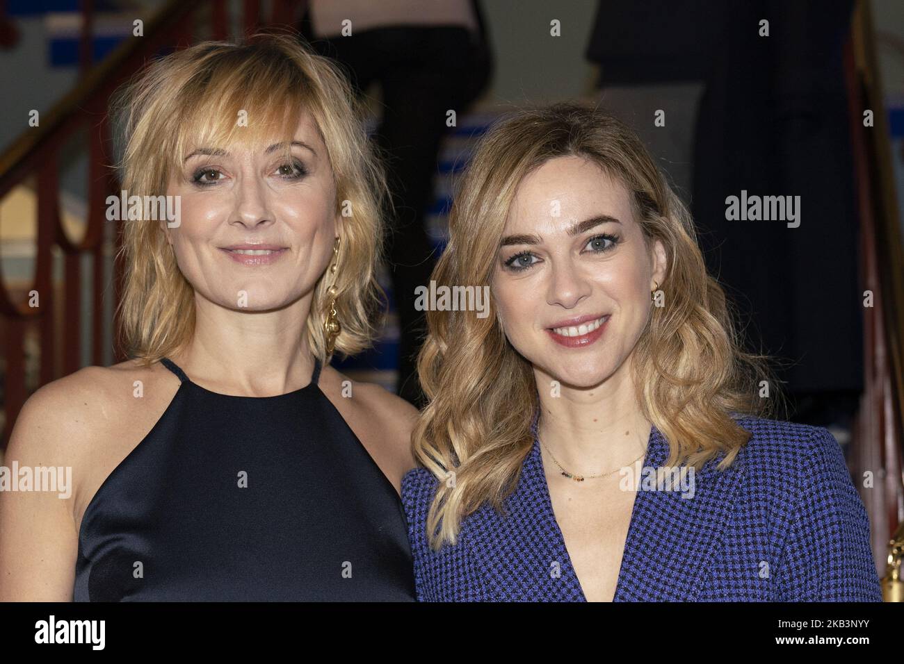 Spanish actress Nathalie Poza and Marta Hazas attends the Jose Maria ...