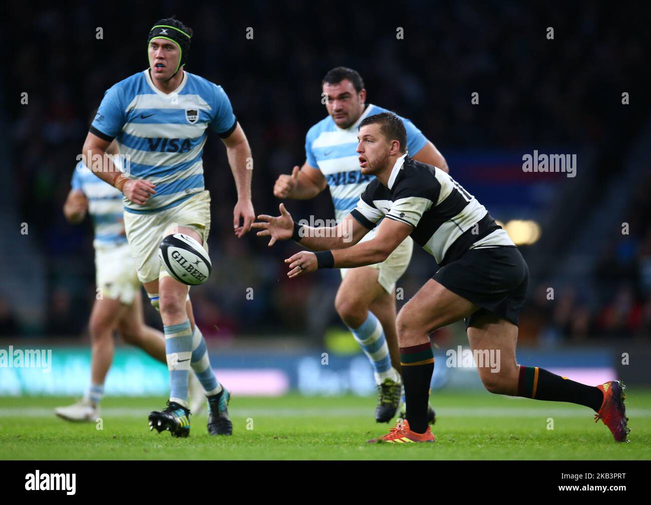 London, UK, 01 December, 2018 Handre Pollard (Bulls & South Africa) of ...