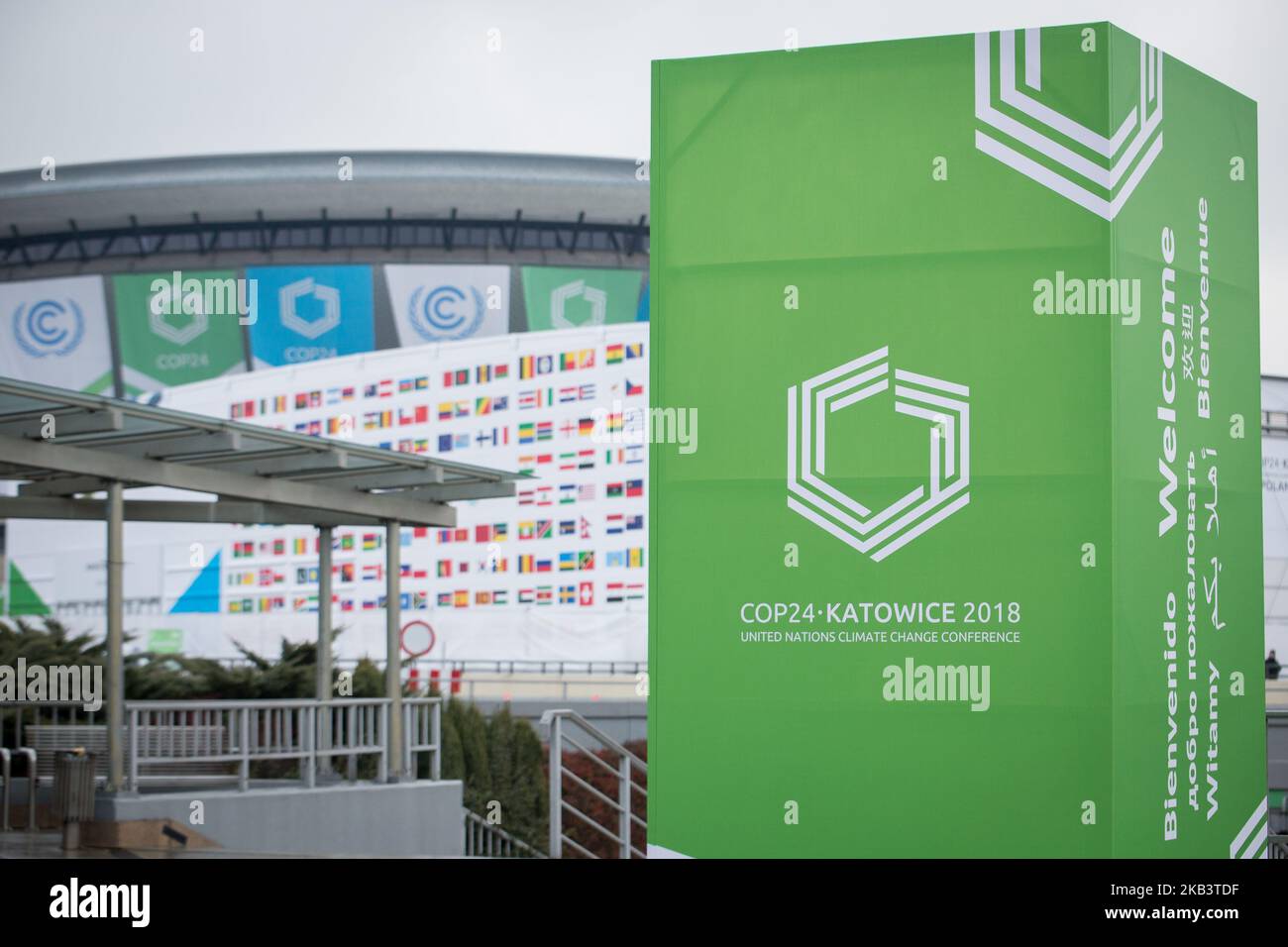 International Congress Centre during the UN Climate Change Conference ...