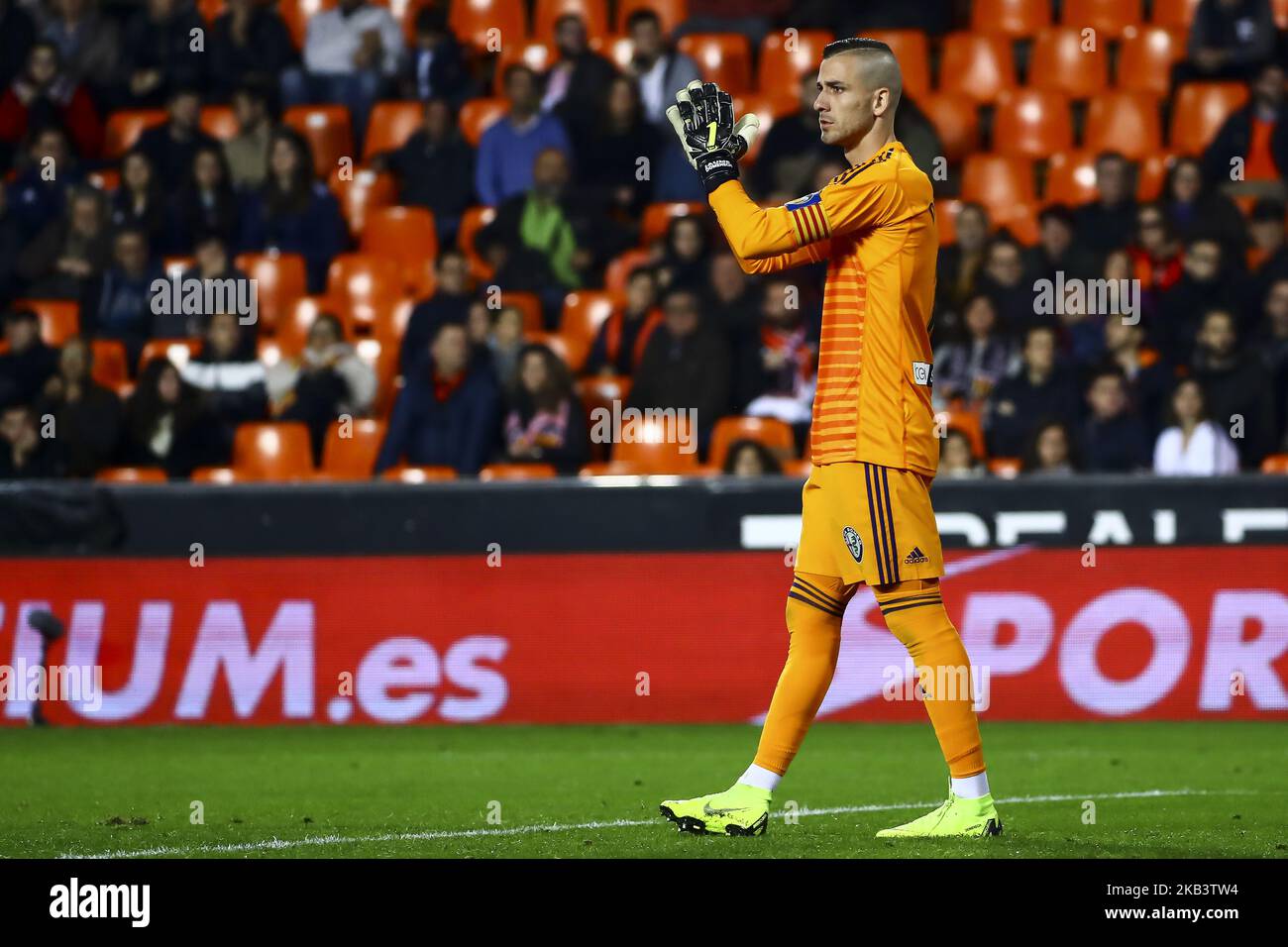 Jaume Domenech of Valencia CF during Spanish King Cup Match between ...