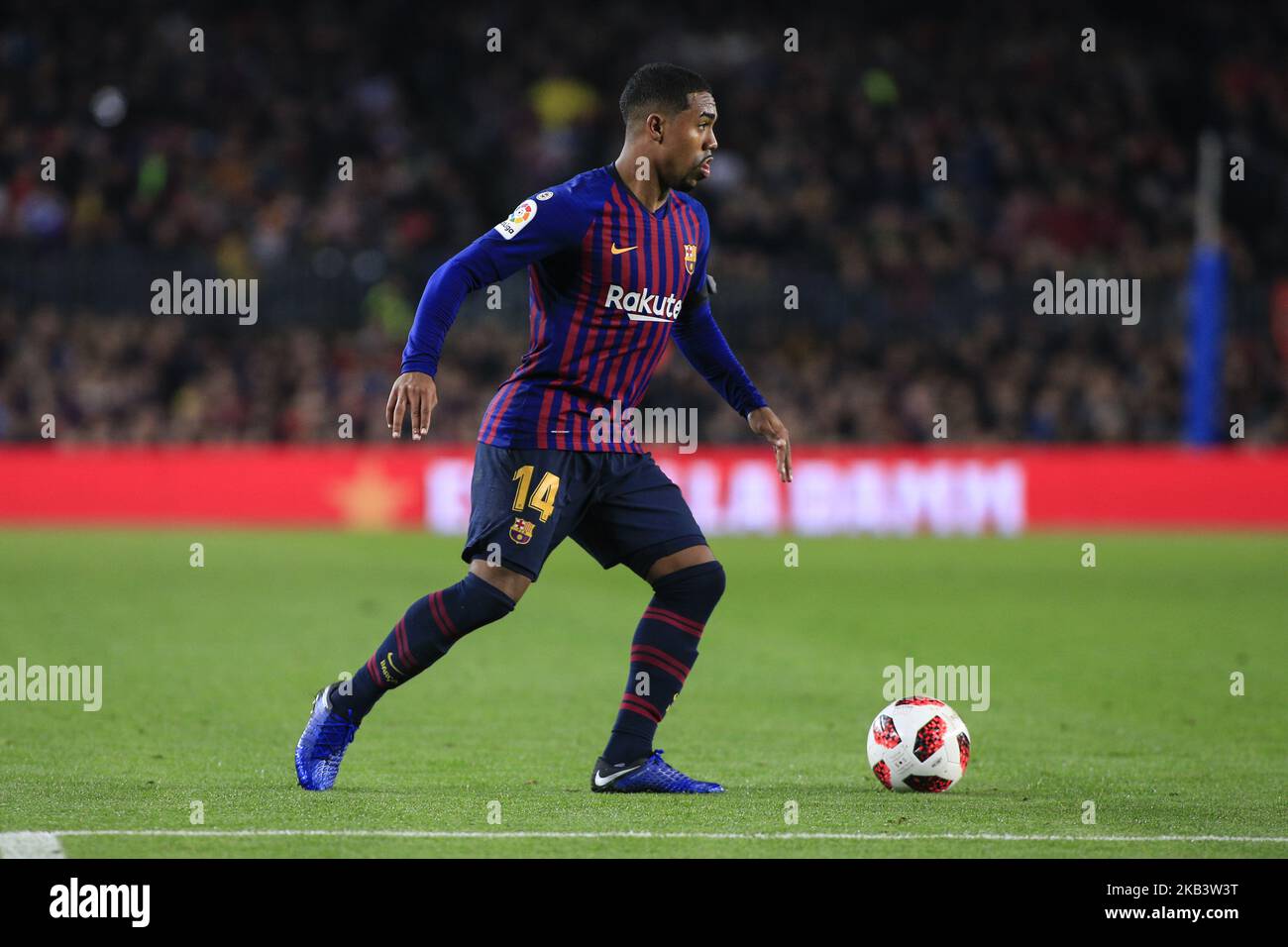 14 Malcom of FC Barcelona during the Spanish championship La Liga ...