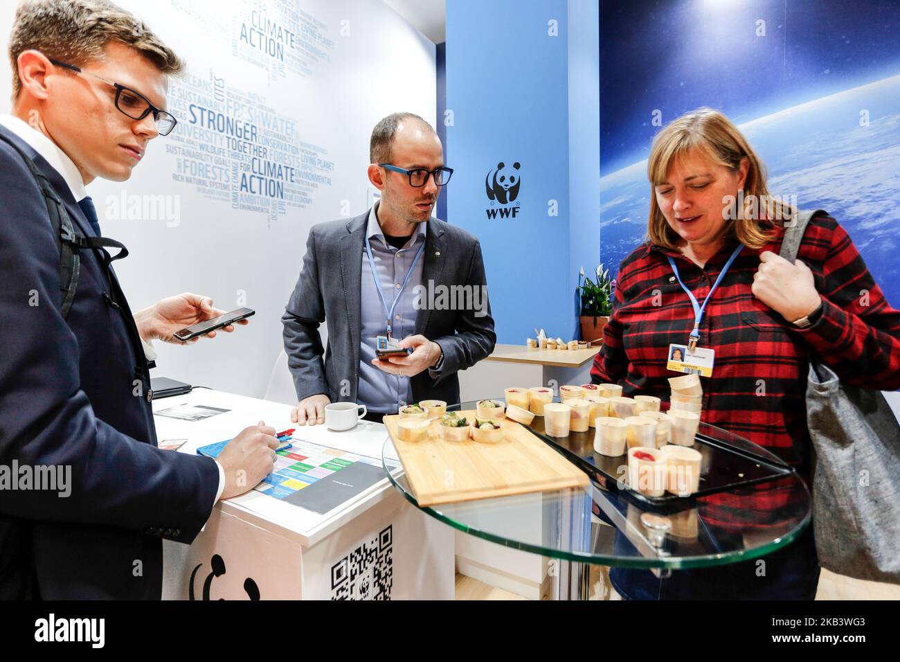 World Wildlife Fund (WWF) side event in WWF Pavilion during the UN ...