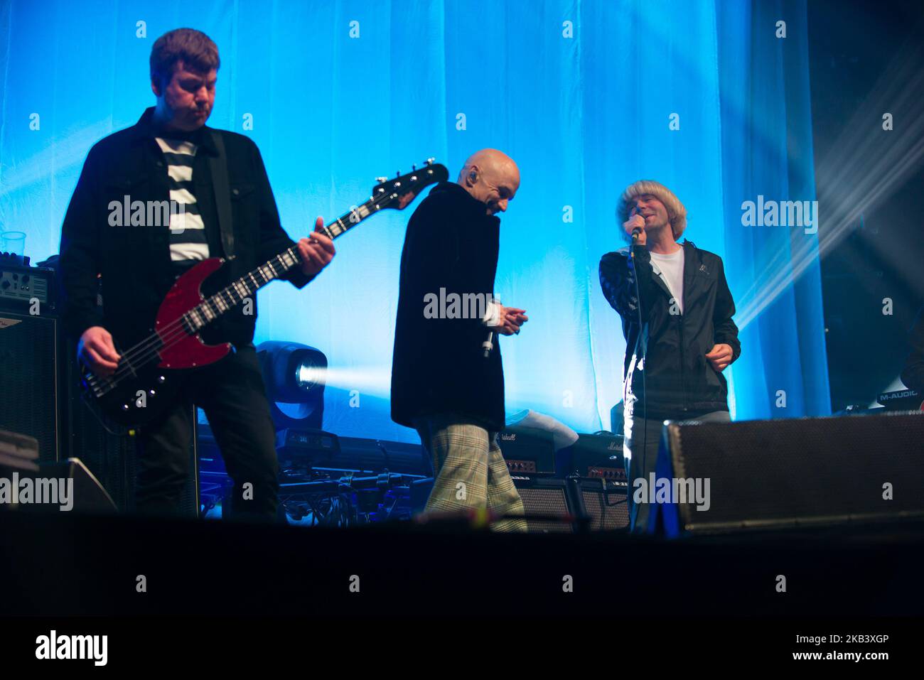 English rock band The Charlatans perform live at Wembley Arena as they ...