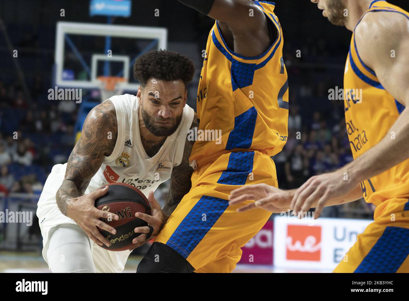 Jeffery Taylor of Real Madrid during their Liga ACB Endesa basketball ...