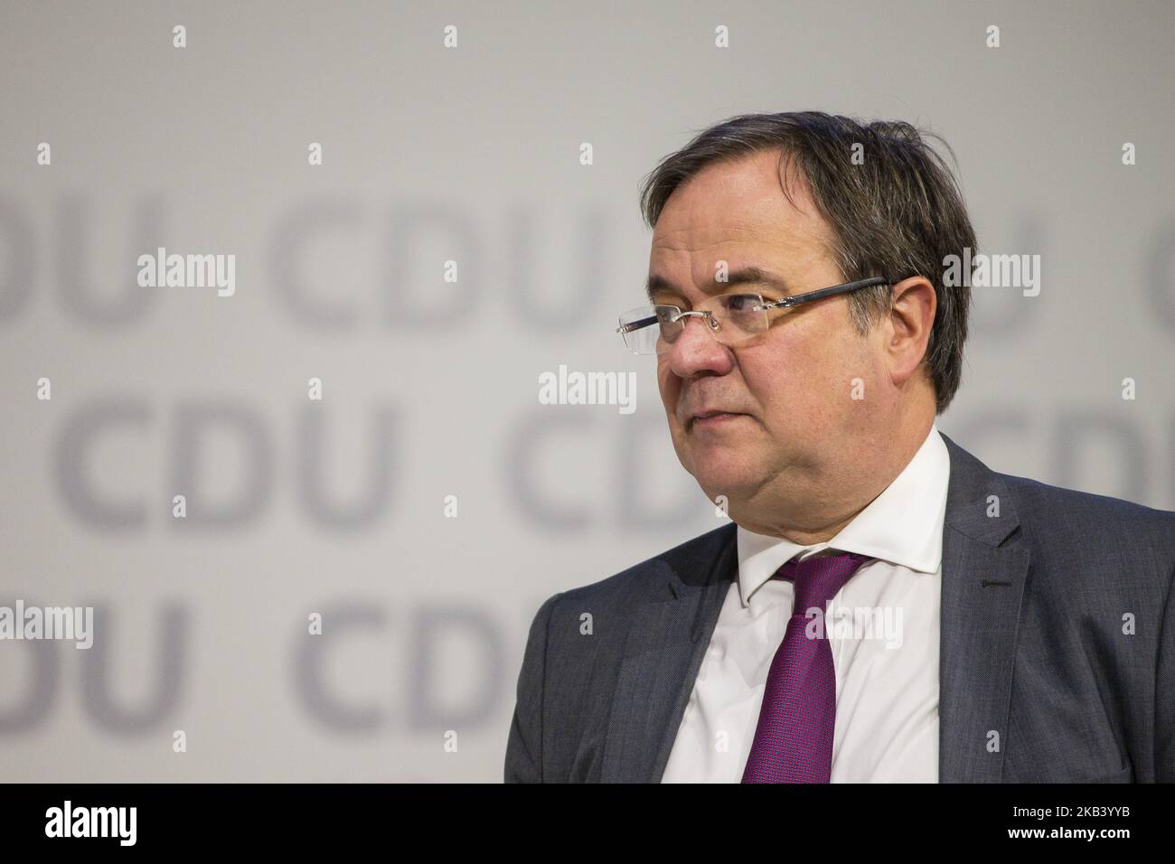 Prime Minister of North Rhine-Westphalia State and CDU politician Armin ...