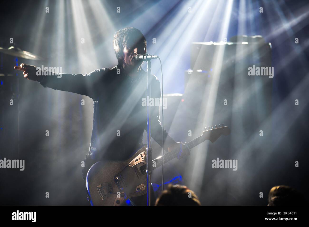 British musician and songwriter Johnny Marr Performs live at Earth ...