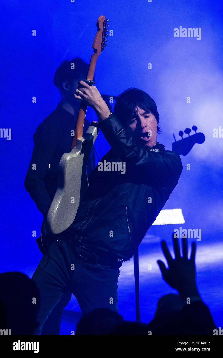 British musician and songwriter Johnny Marr Performs live at Earth ...