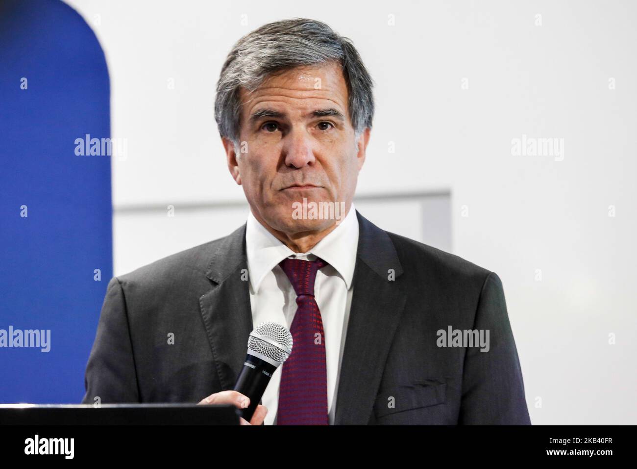 Scott Foster, Director of Sustainable Energy Division UNECE during a ...