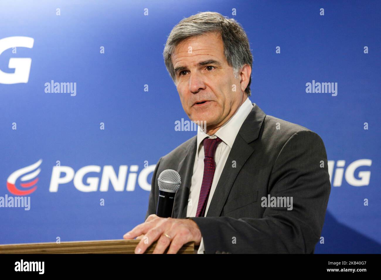 Scott Foster, Director of Sustainable Energy Division UNECE during a ...